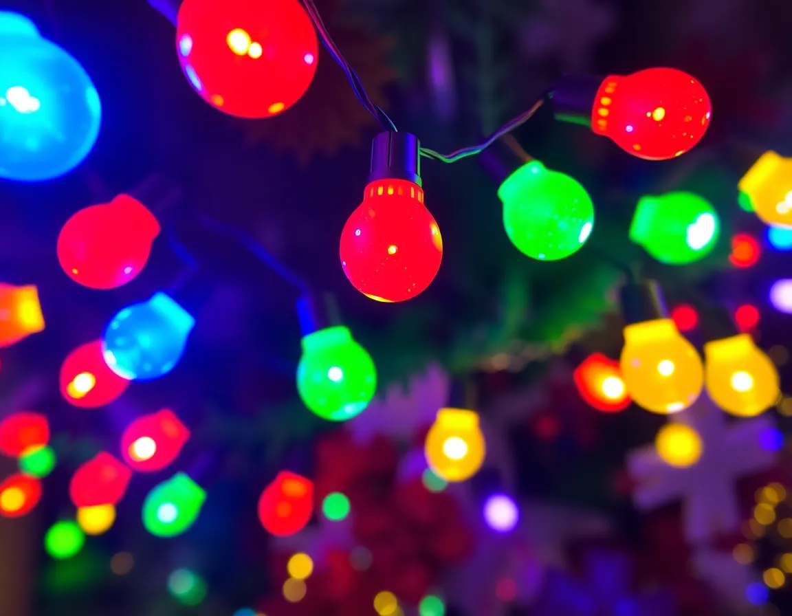 Christmas String Lights - 100 Count Multi-Colored Mini Lights | 21.6ft ...